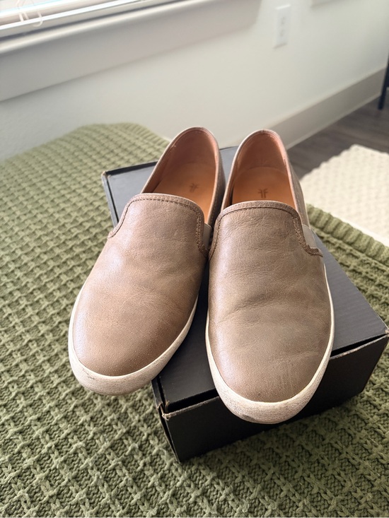 Frye | Shoes | Frye Womens Slipon Leather Loafers In Ash | Poshmark
